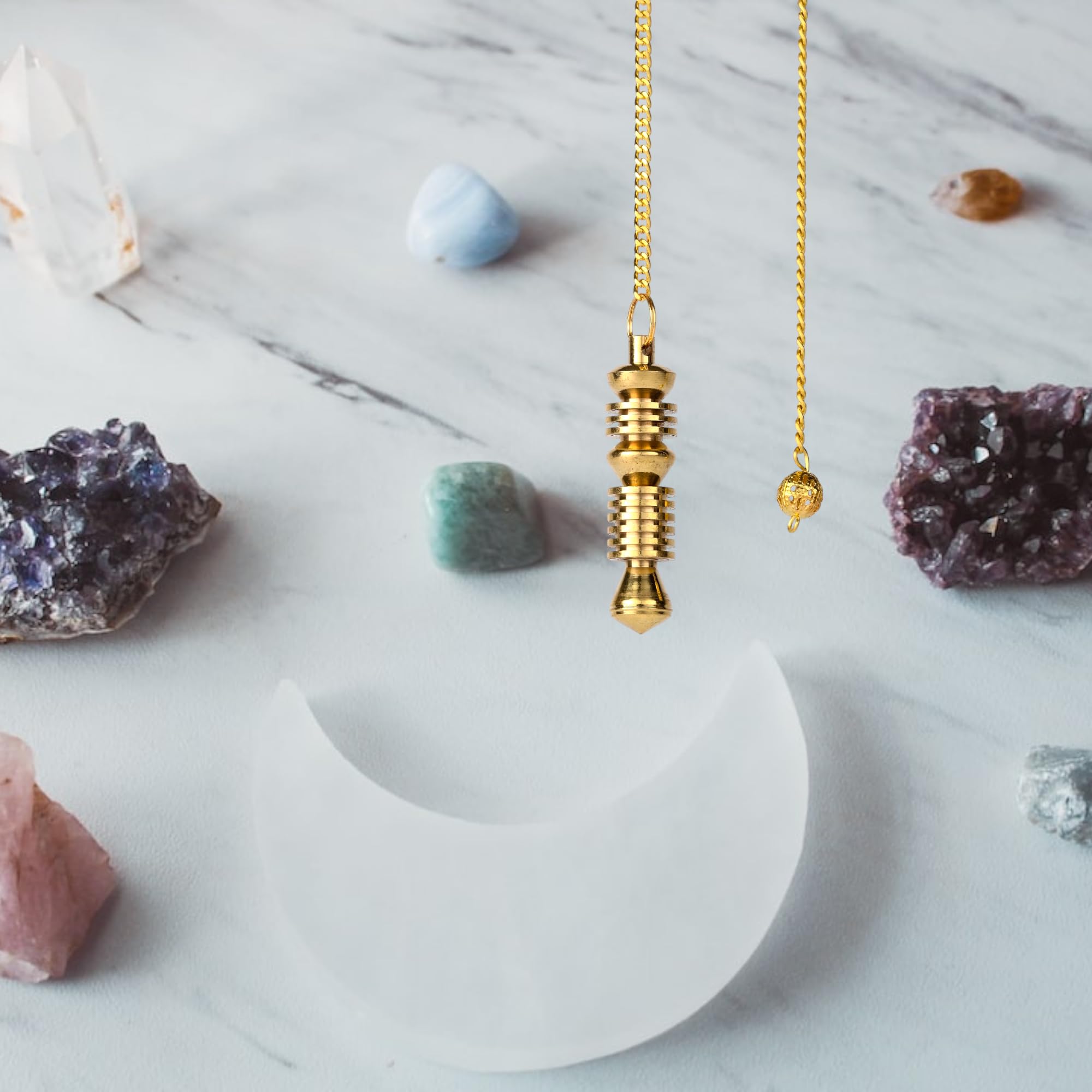 Mua Pendulum – Healing Metal Pendulums – Gold Double ISIS Steel Copper ...