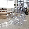 Amazon.com: Clear Inflatable Chair for Game Room/Party/Livingroom ...