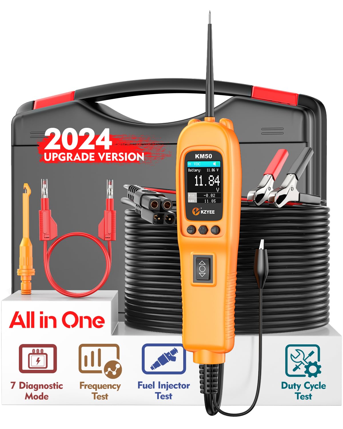 Mua (Upgrade of KM10) KZYEE KM50 Power Circuit Probe Kit - 12V/24V ...