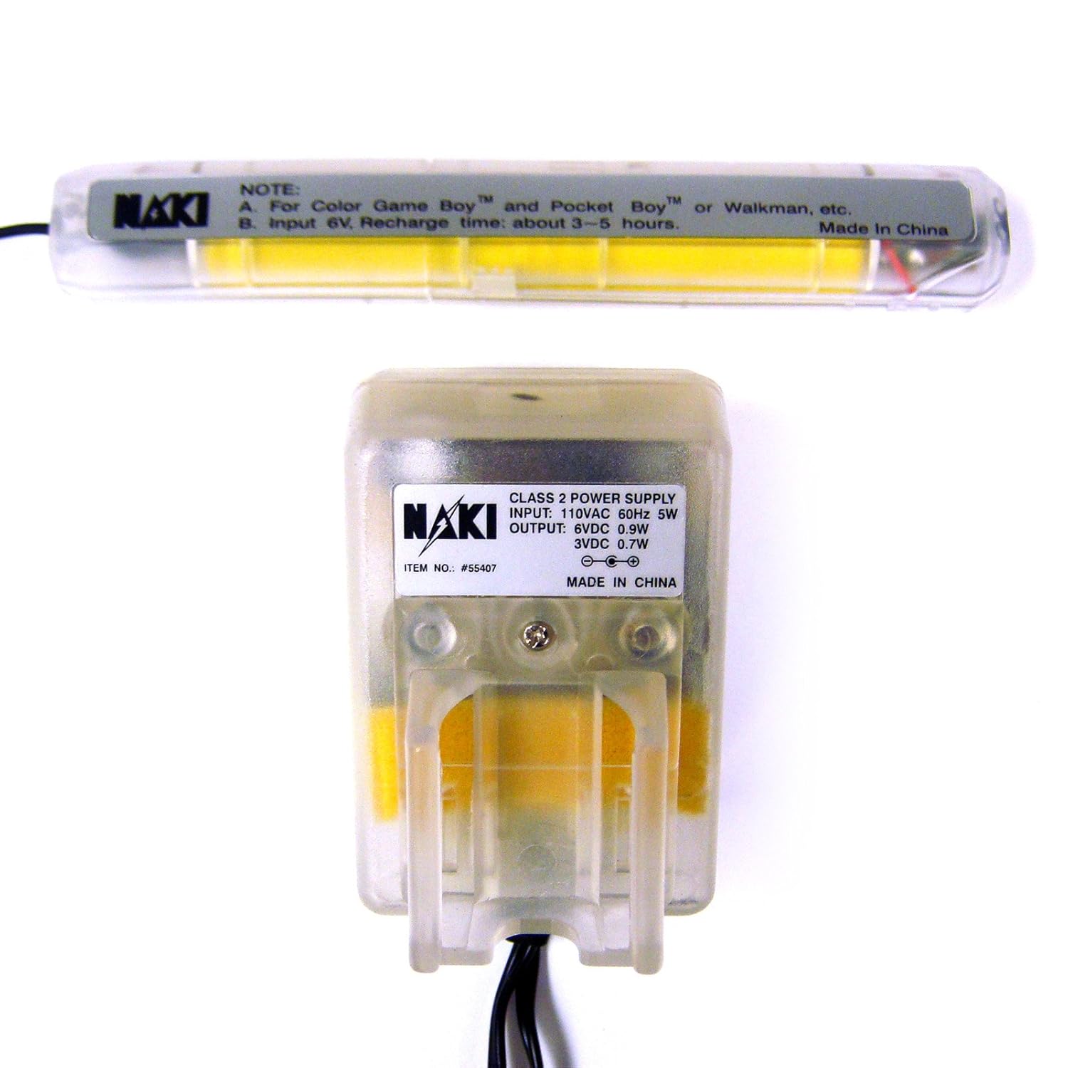 Amazon.com: Rechargeable Battery Pak for Game Boy Color, Game Boy ...