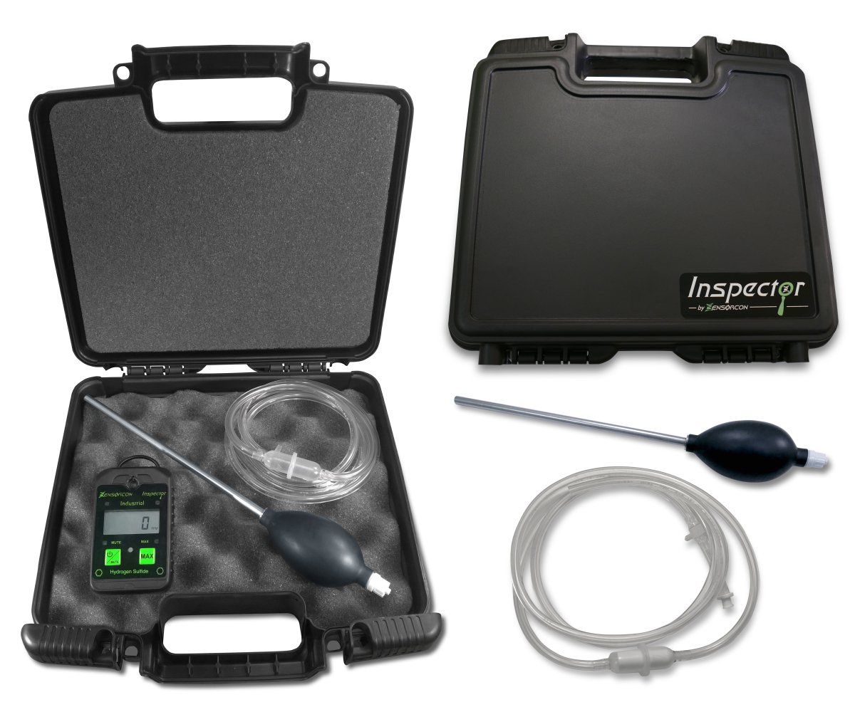 Tough, Waterproof, USA Made: Hydrogen Sulfide Detector & Monitor, H2S ...