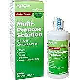 Amazon.com: Amazon Basic Care Multi-Purpose Contacts Solution - Premium ...