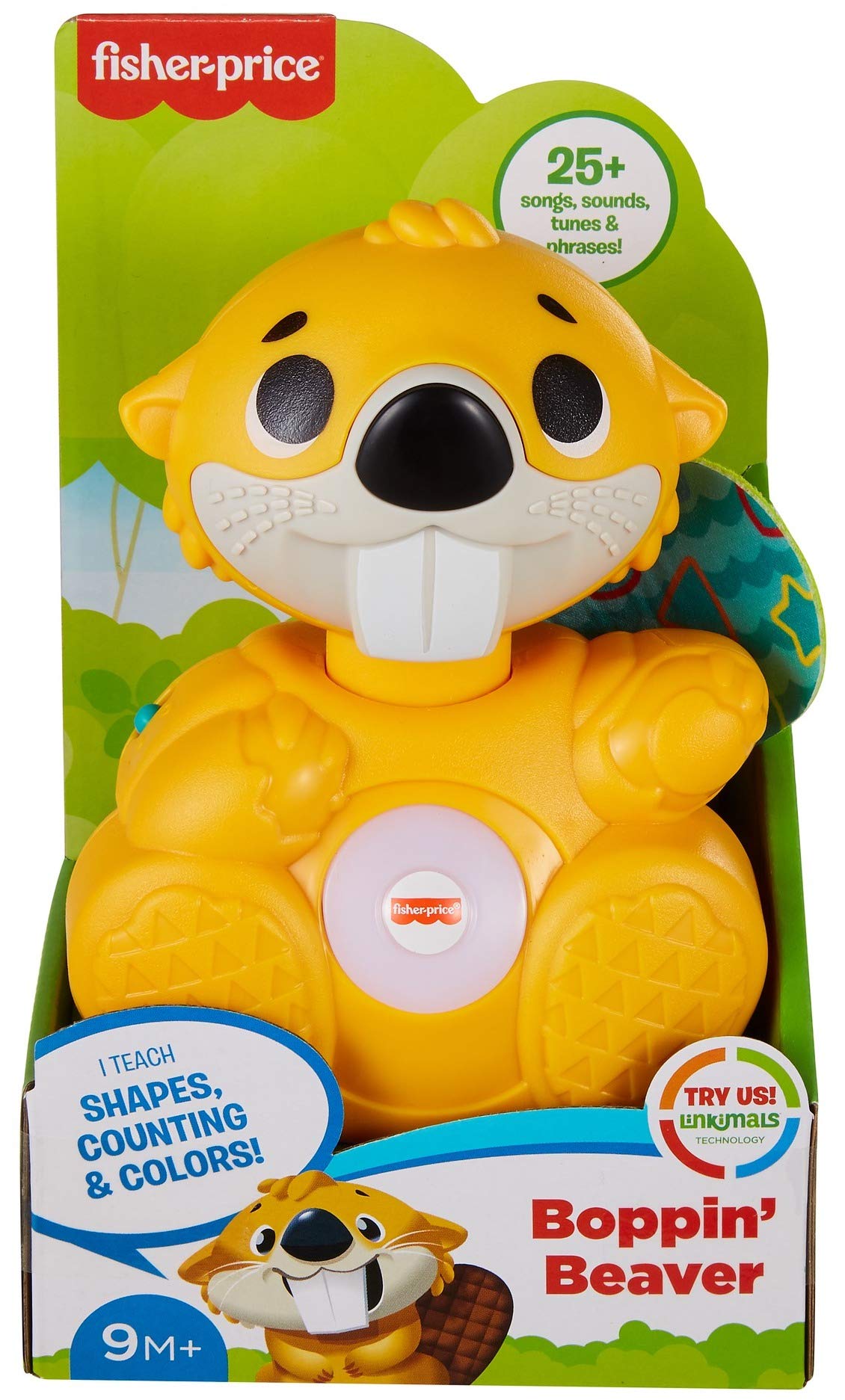 Mua Fisher-Price Baby Learning Toy Linkimals Boppin’ Beaver with Music ...