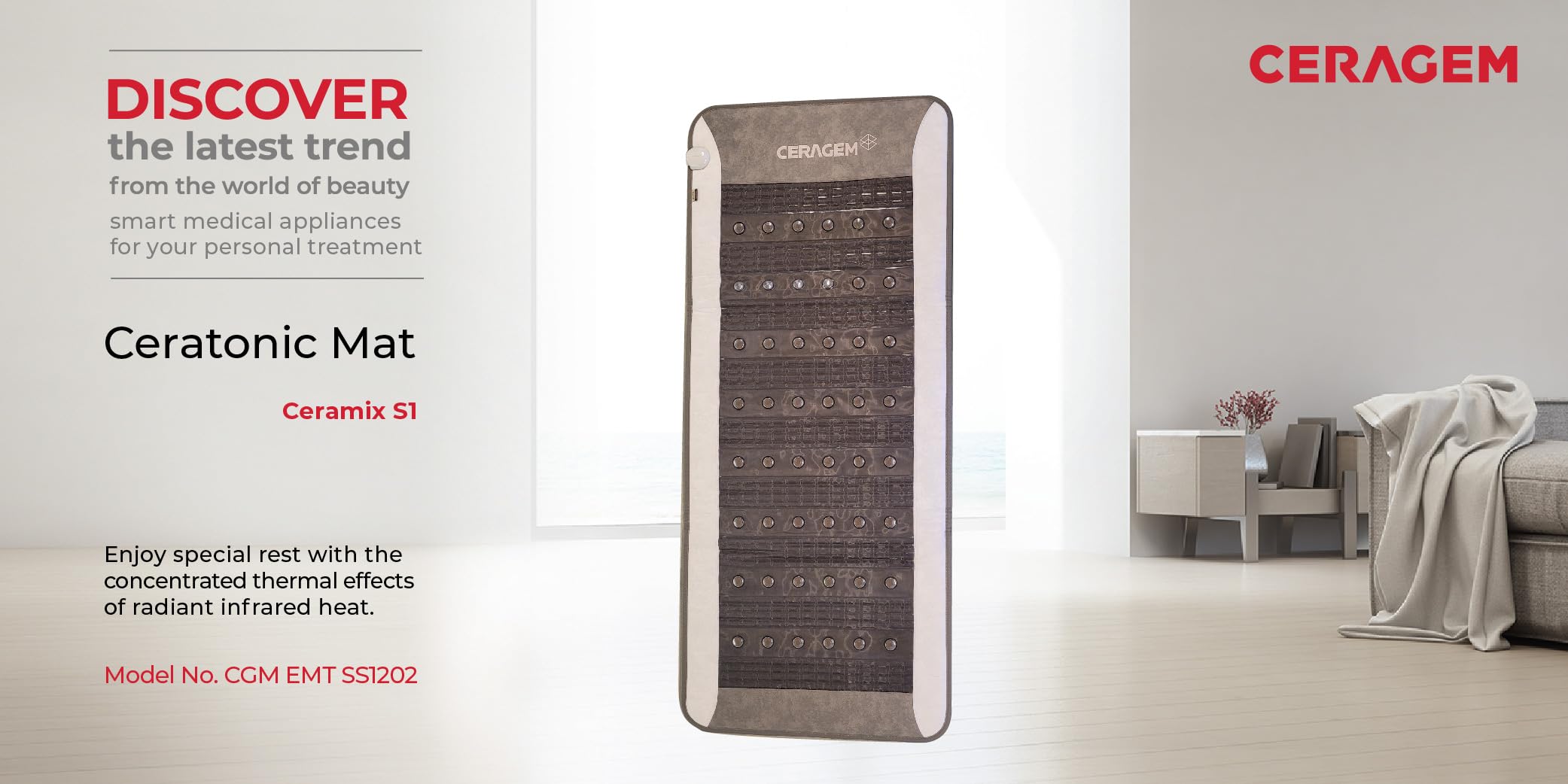Mua Ceramix S1 Ceratonic Mat | Radiant Far Infrared Heat Therapy Mat ...