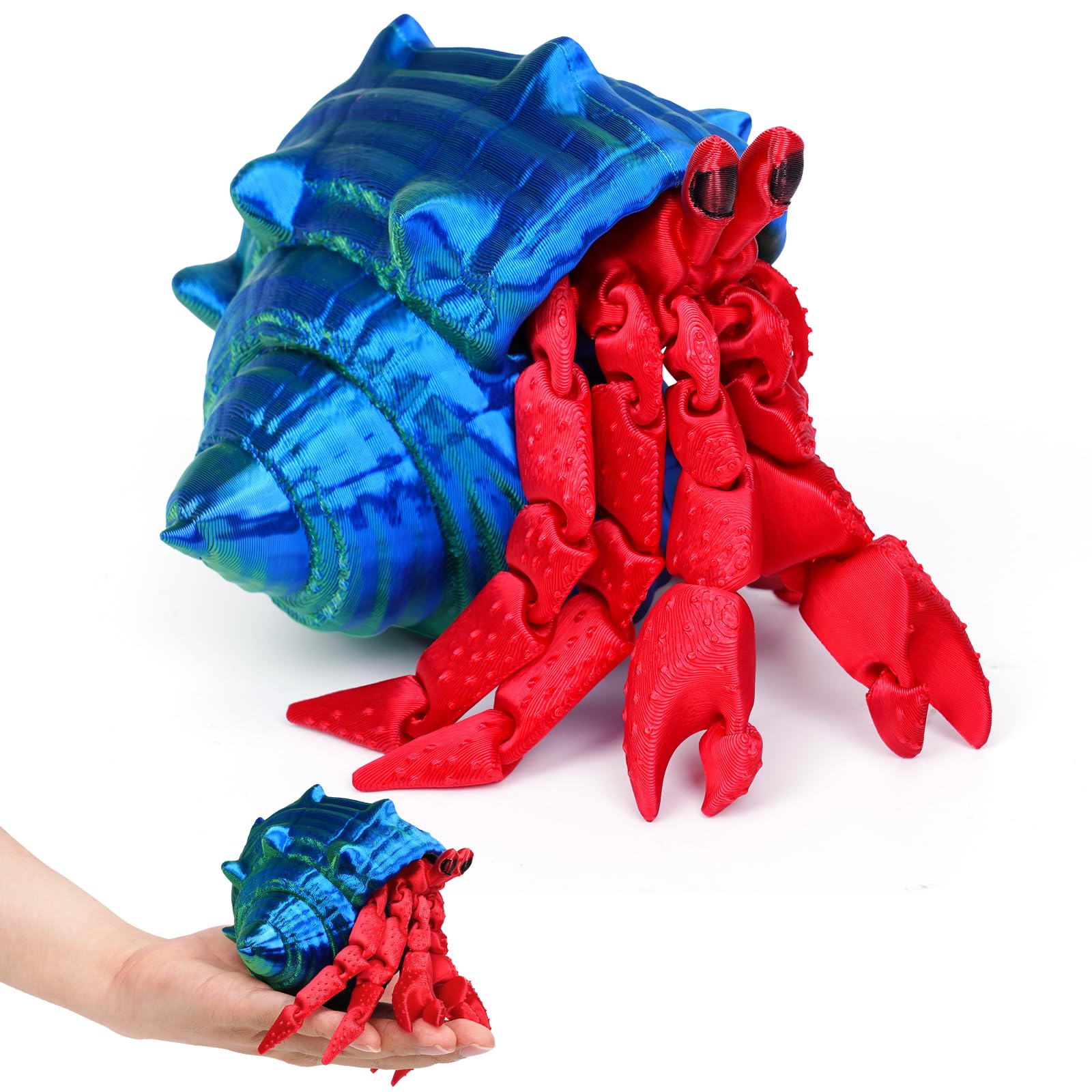 Mua 3D Printed Hermit Crab Fidget,3D Printed Dynamic Animals Toy,Full ...