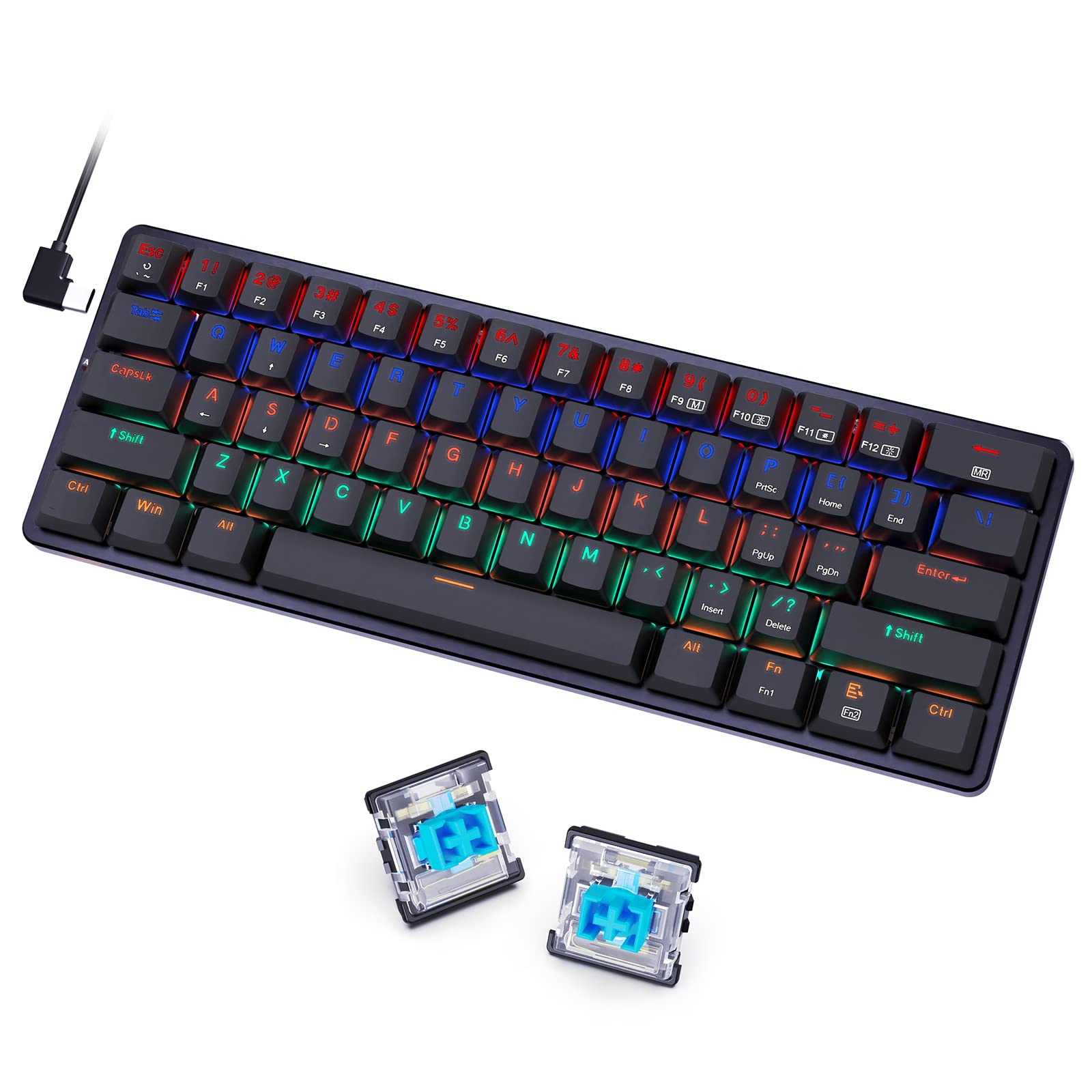 Mua Redragon 60 Percent Mini Keyboard, Mechanical Gaming Keyboard with ...