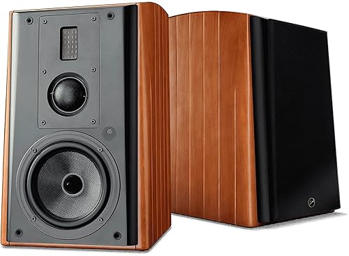 Swans Speakers M3A Active 3-Way Bookshelf Speakers - 6.5 Inch Kevlar ...