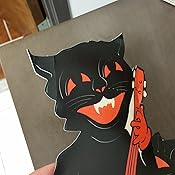 Amazon.com: Beistle Scat Cat Band Cutouts, Black/White/Orange: Kitchen ...