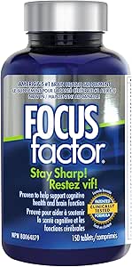 Focus Factor Memory, Concentration & Focus - Clinically Tested Brain ...