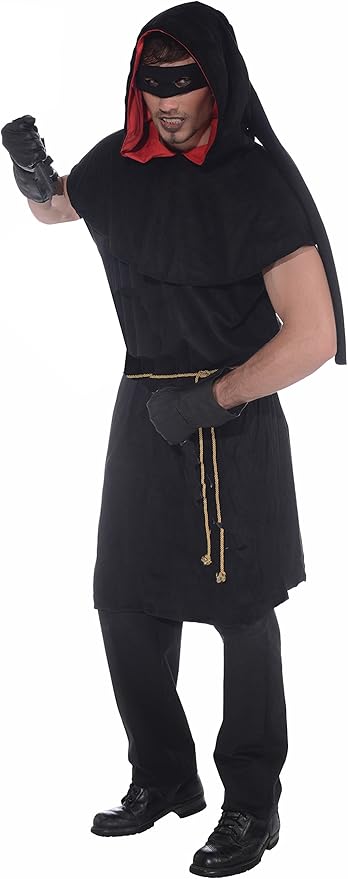 Amazon.com: Forum Novelties Men's Hooded Executioner Costume, Black ...