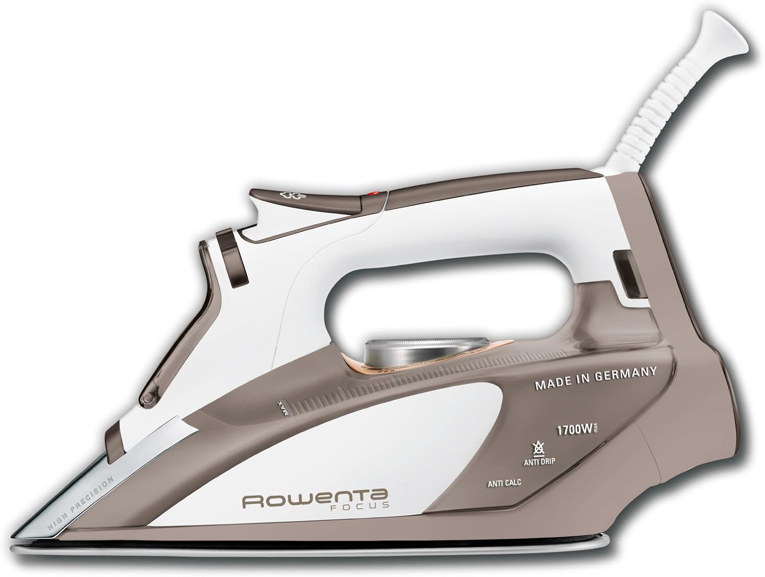 Rowenta DW5080X1 Plancha Focus II, Color Gris con Blanco: Amazon.com.mx ...