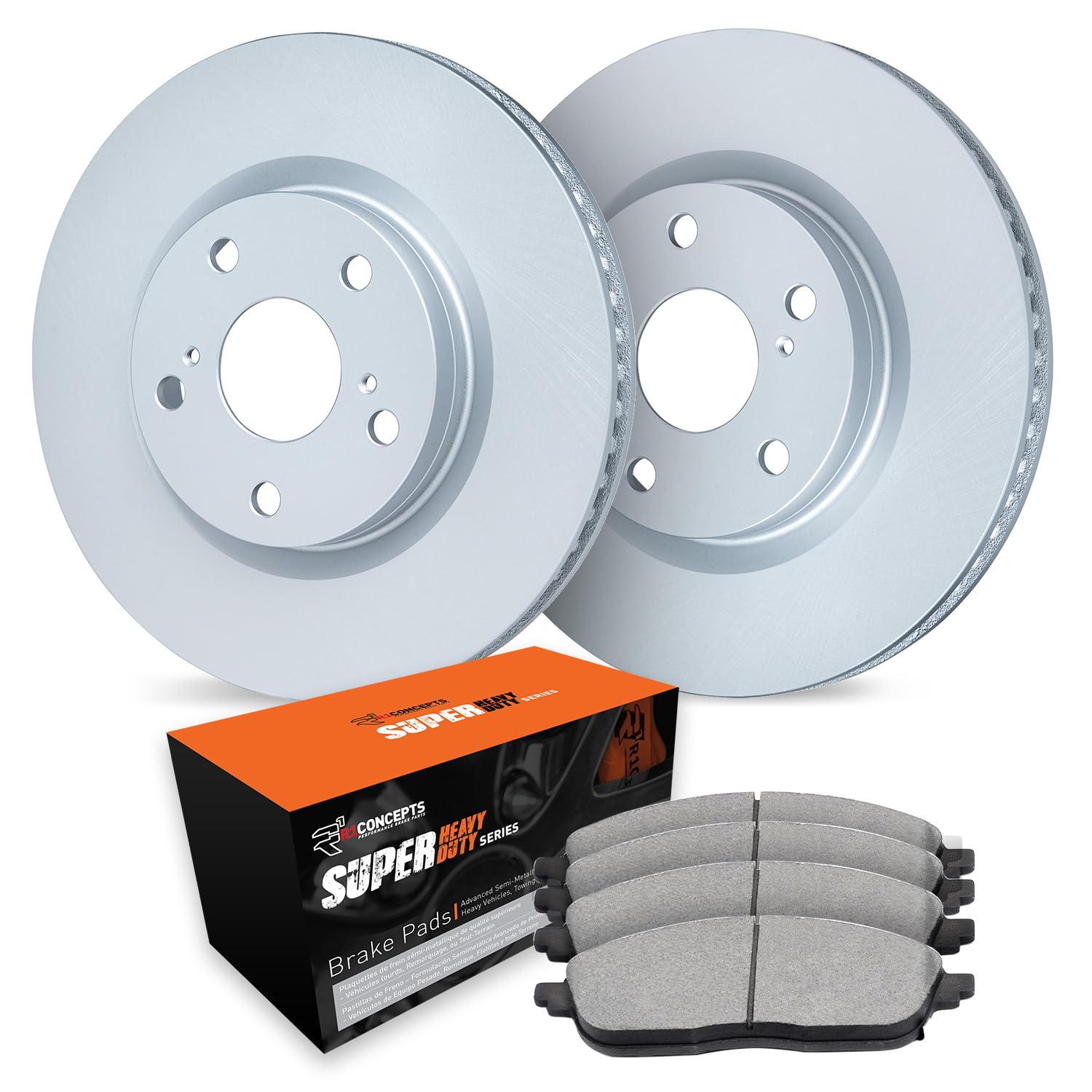 R1 Concepts Front Brakes and Rotors Kit |Front Brake Pads| Brake Rotors ...