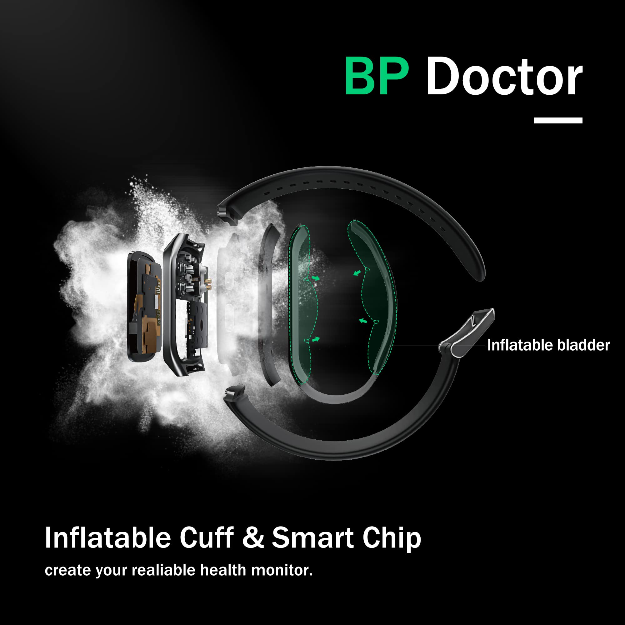 Mua YHE BP Doctor Med, Blood Pressure Watch with Dual Patented Cuff (Pro) trên Amazon Mỹ chính ...