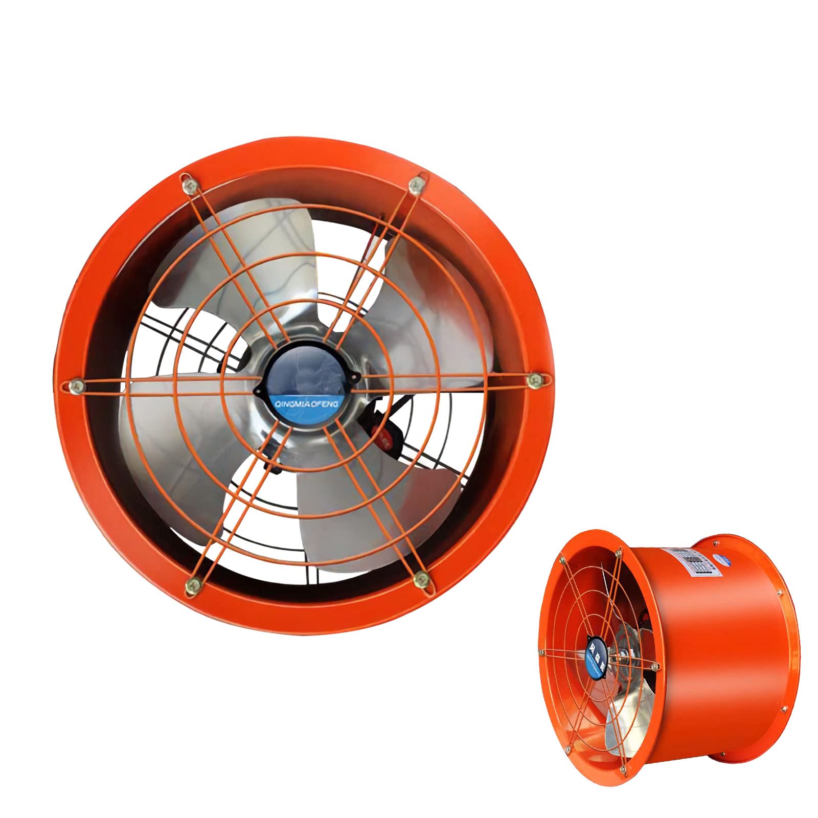 INTSUPERMAI 220V 12 Inch Axial Fan Explosion-Proof Axial Flow Fan ...