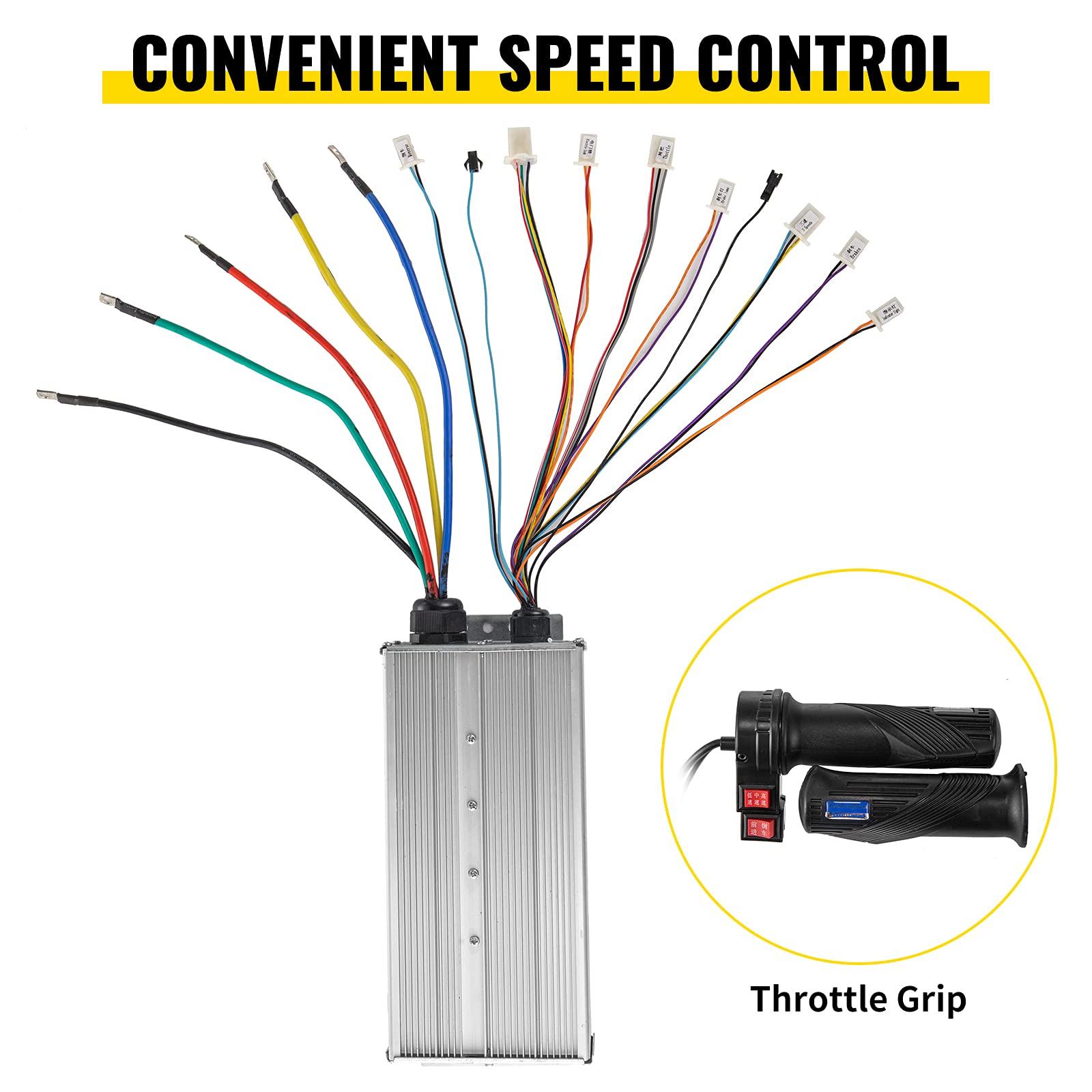 Brushless Motor Kit 72V 3000W Brushless DC Motor Kit - 5800 RPM, 60A ...
