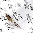 Amazon.com: WRAPAHOLIC Birthday Wrapping Paper for Men - Mini Roll - 17 ...