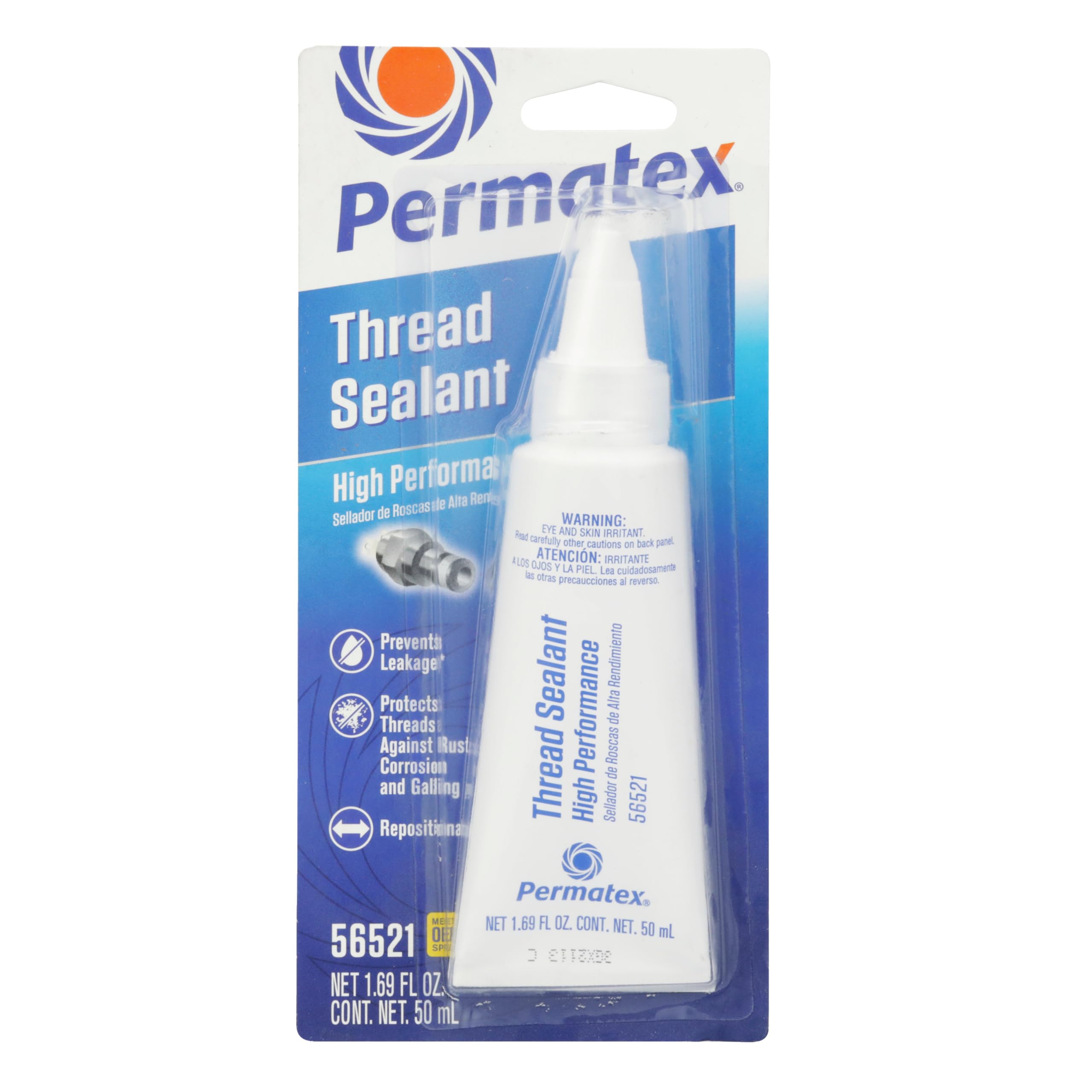 Mua Permatex PTX56521 Thread Sealant for General Fittings, White, 1.7 ...