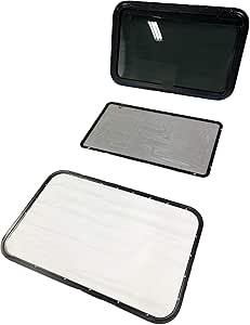 Amazon.com: Kinro Window 36" X 22", Emergency Escape/Egress, Grey 20 ...