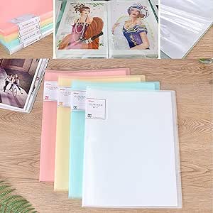 Amazon.com : A3 30 Pages Diamond Painting Storage Book - Clear Folder ...