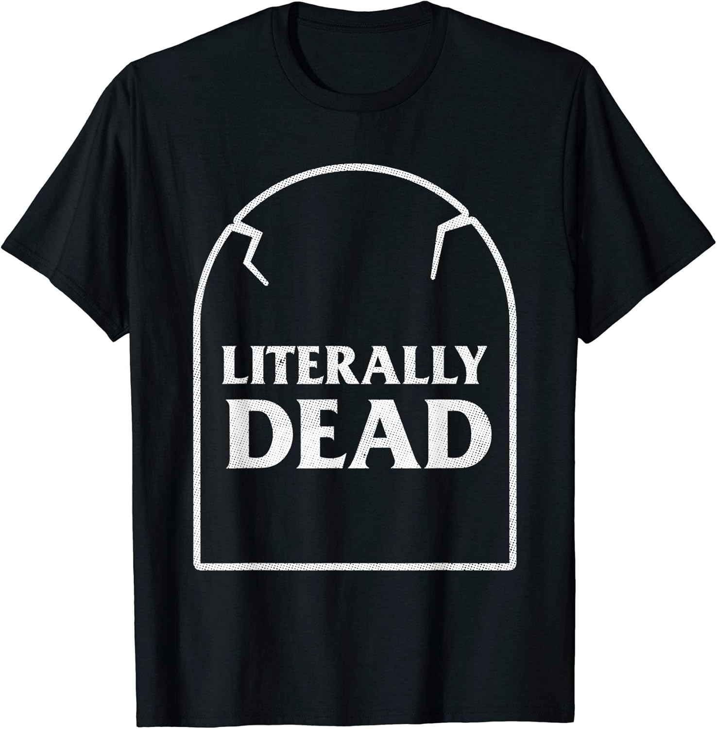 Kids Literally Dead T-Shirt Cool Funny Death Shirt 6 Navy: Amazon.co.uk ...