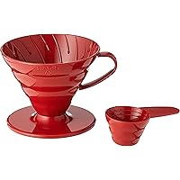 Amazon.com: Hario V60 Plastic Coffee Dripper Pour Over Cone Coffee ...