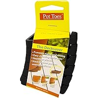Amazon.com: Bosmere Pot Toes, Black (Pack of 6) : Patio, Lawn & Garden