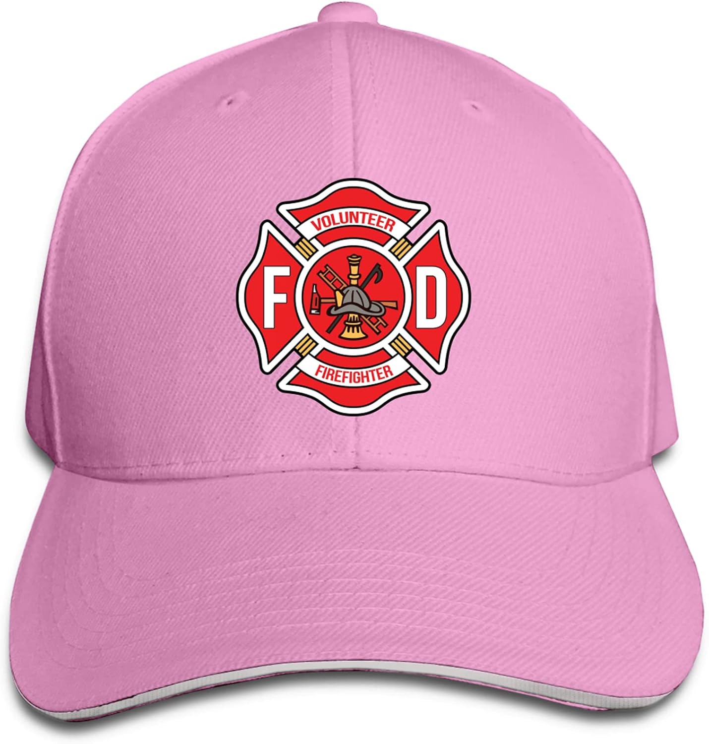 EMT Firefighter Man Womans Pure Color Cap Light and Dry Unisex Cap at ...
