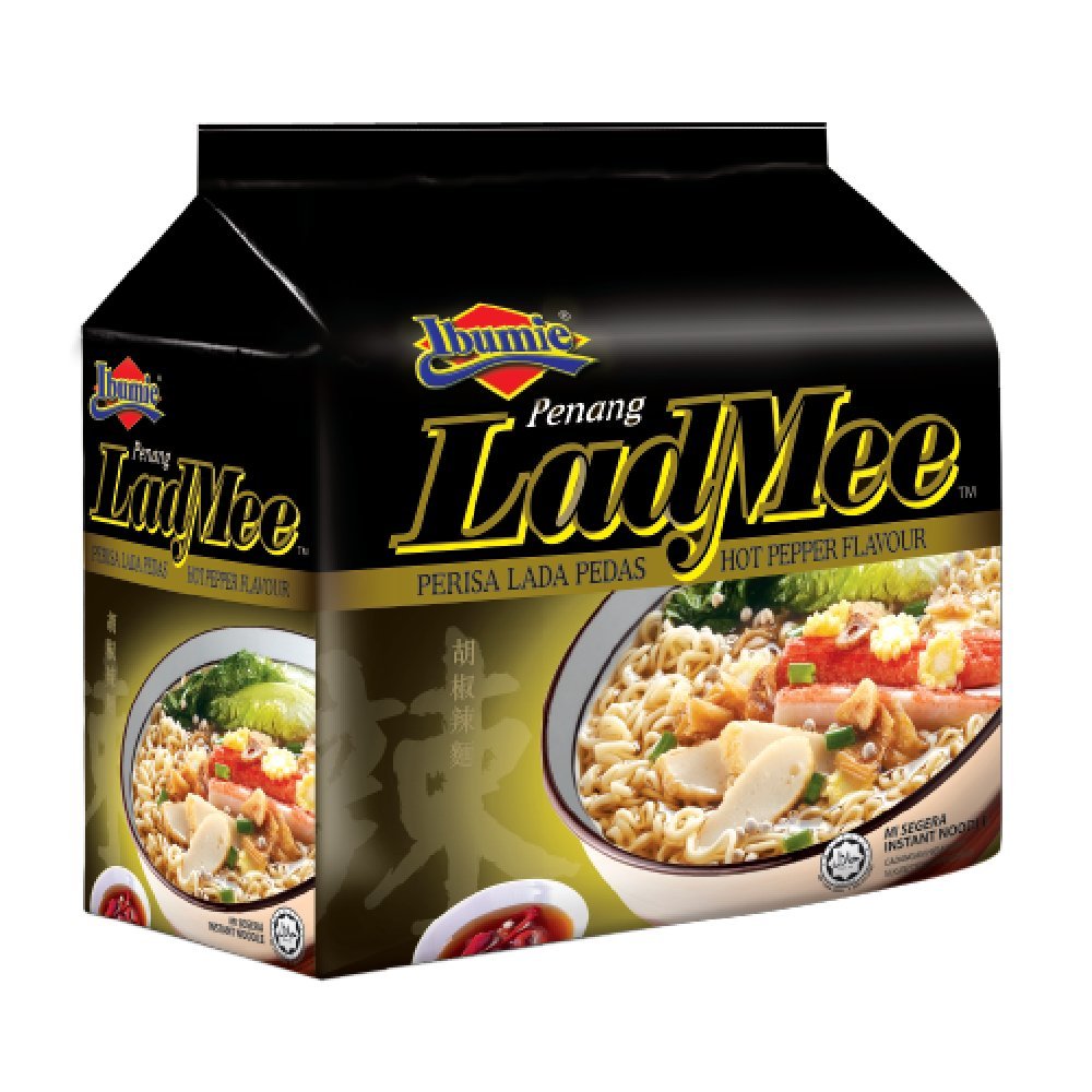 Amazon.com : Ibumie Mee Instant Noodles 75g (628MART) (Penang LadMee ...