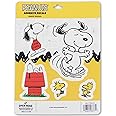 Amazon.com - Peanuts Snoopy Adhesive Vinyl Decals - Fun Set of Snoopy ...