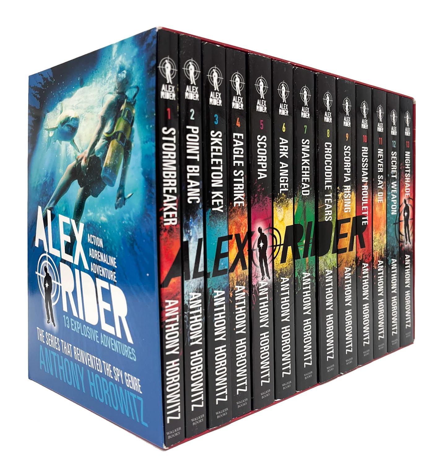 Alex Rider Series 13 Books Collection Set By Anthony Horowitz: 13 ...