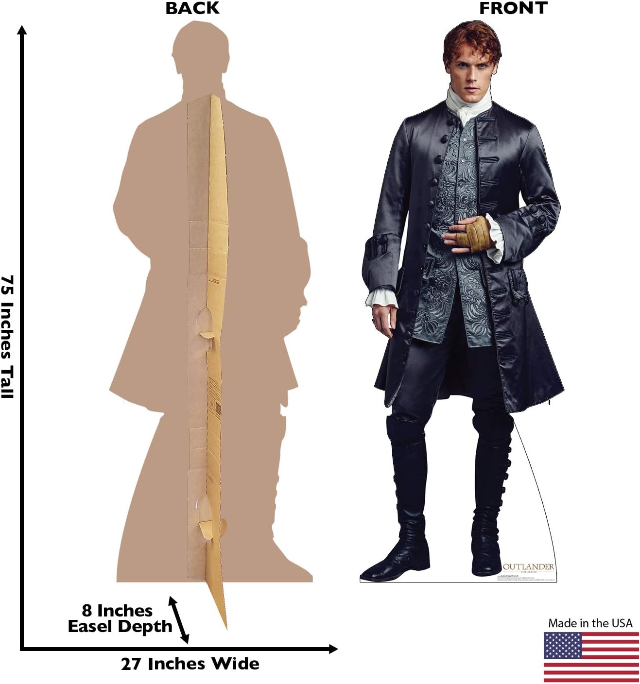 Home Starz Outlander French Version Advanced Graphics Jamie Fraser Life ...