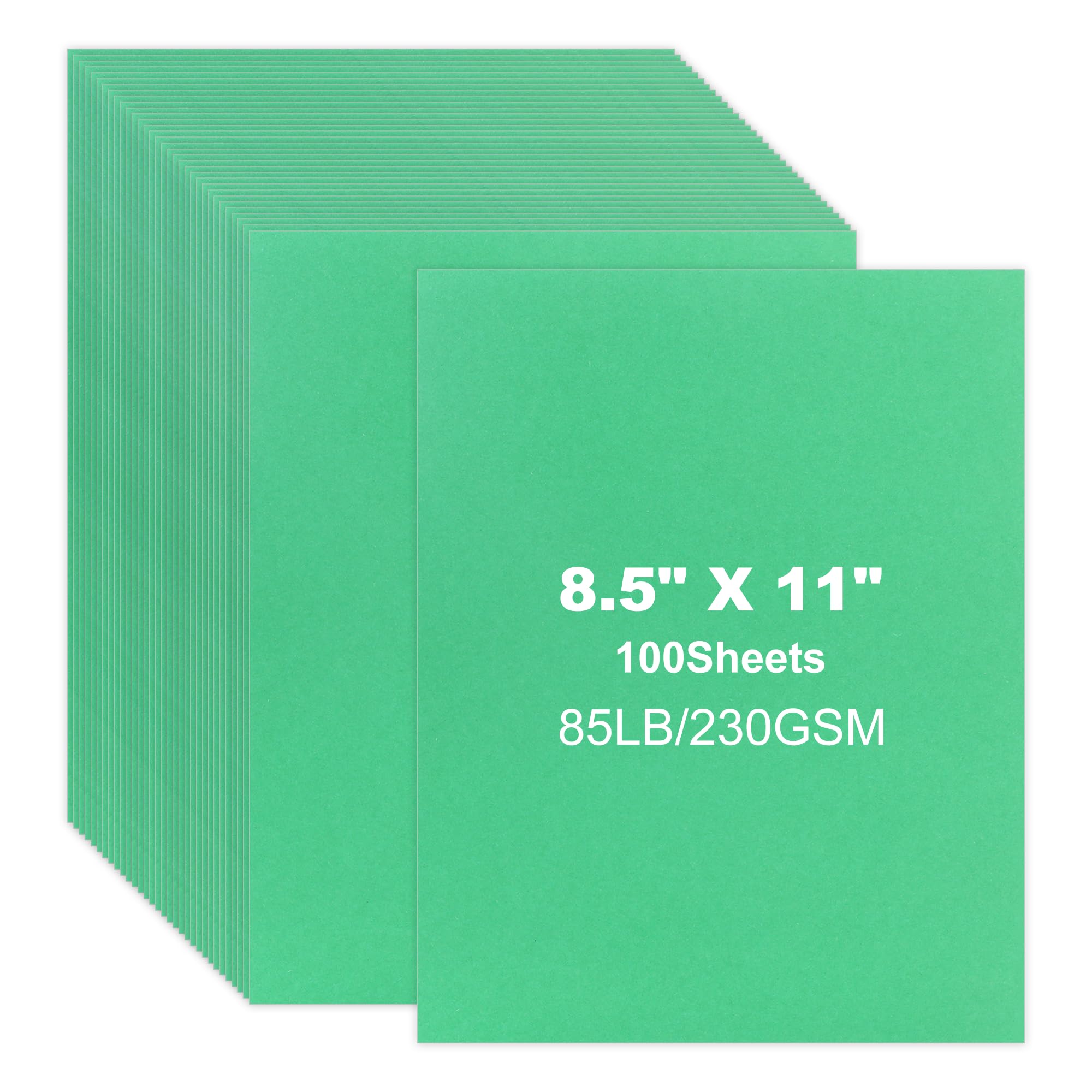 Cardstock Paper 8.5" x 11", 230gsm/ 85 Lb Heavyweight Cover Card Stock ...