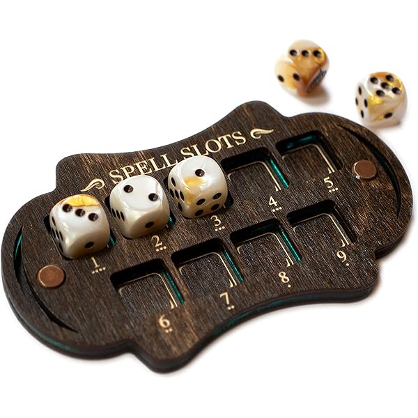 Wizard Spell Tracker, DnD Spell Slot Tracker, Spell Tracker DnD, Spell ...