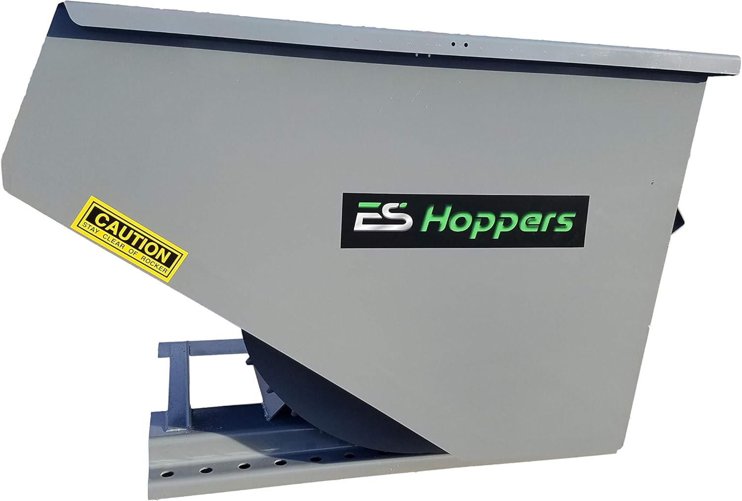 Amazon.com: ES Wright Self Dumping Forklift Hopper, 2 Cubic Yard 4,000 ...