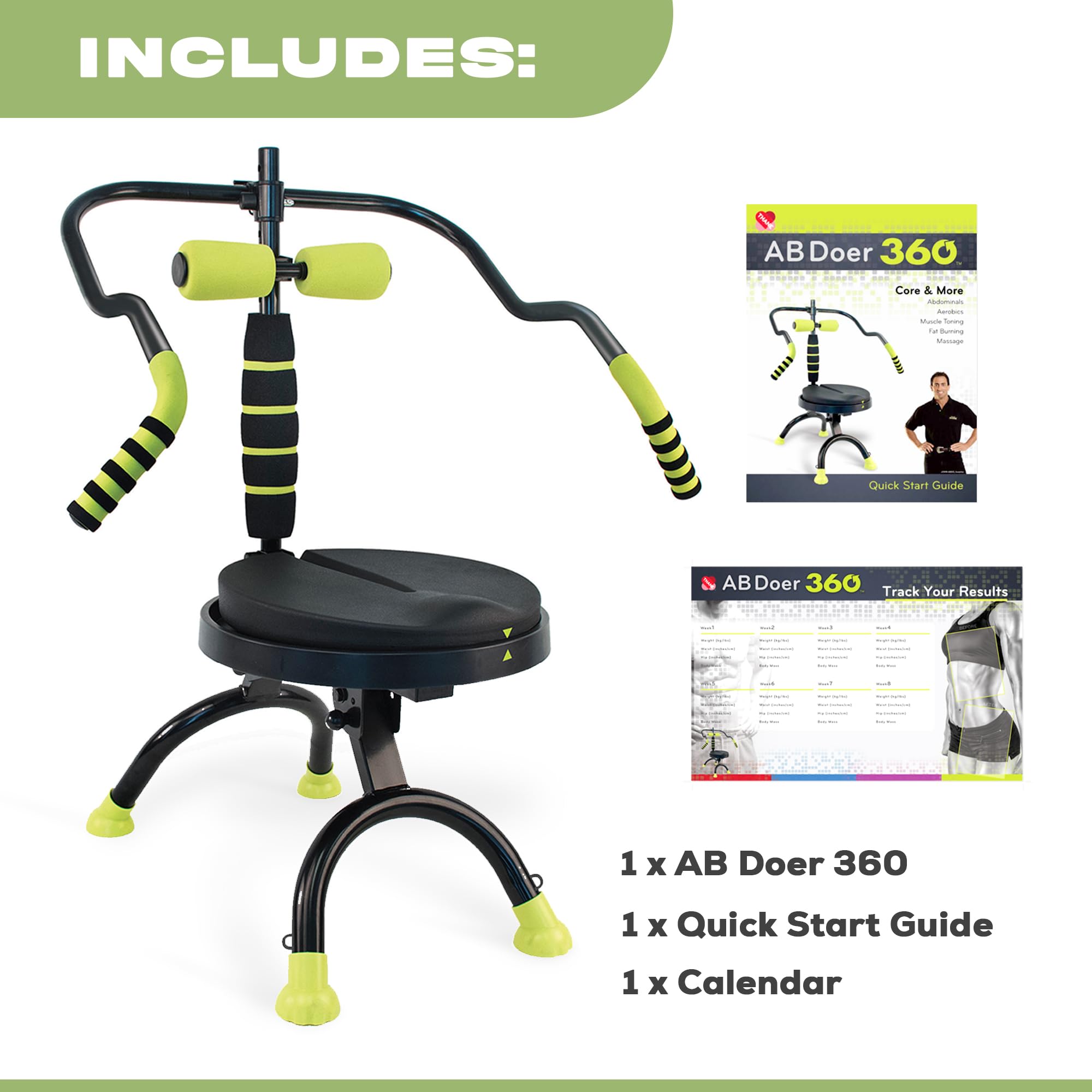 AB Doer 360 AB Doer 360 Fitness System Provides An Abdonimal And Muscle ...