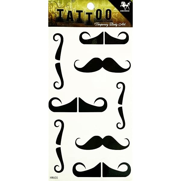 Mustache Tattoos Mustache Tattoo Mustache Party Mustache