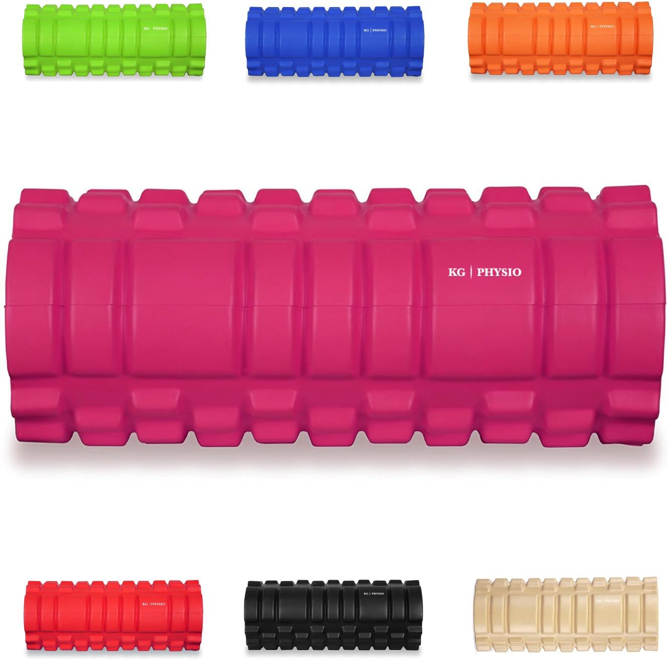 KG Physio Foam Roller – Massage Roller For Legs, Back and Arms – Ultra ...