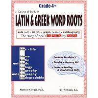 Amazon.com: A Course of Study in Latin & Greek Word Roots for High ...