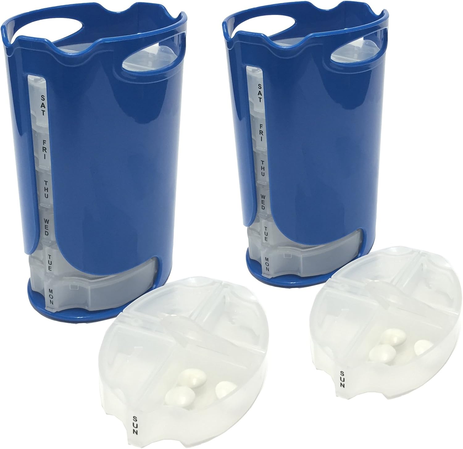 Medisure Healthcare Medication Pill Tablet Weekly Organiser Tower ...