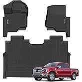 Amazon.com: Nilight TPE Floor Mats for Ford F-150 F150 Lightning SuperCrew Cab Bucket Seats 2015 ...