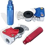 Amazon.com: boeray Aluminum Emergency Gladhand Valve Universal Glad ...