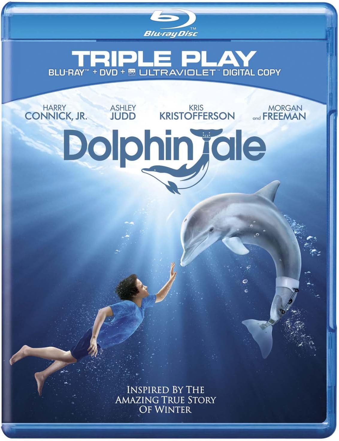 Dolphin Tale- Triple Play Blu-ray + DVD + UV Copy Region Free: Amazon ...