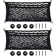 Amazon.com: LINGOL [2 Pack] 3-Layer Large Cargo Net for Trunk RV Boats ...