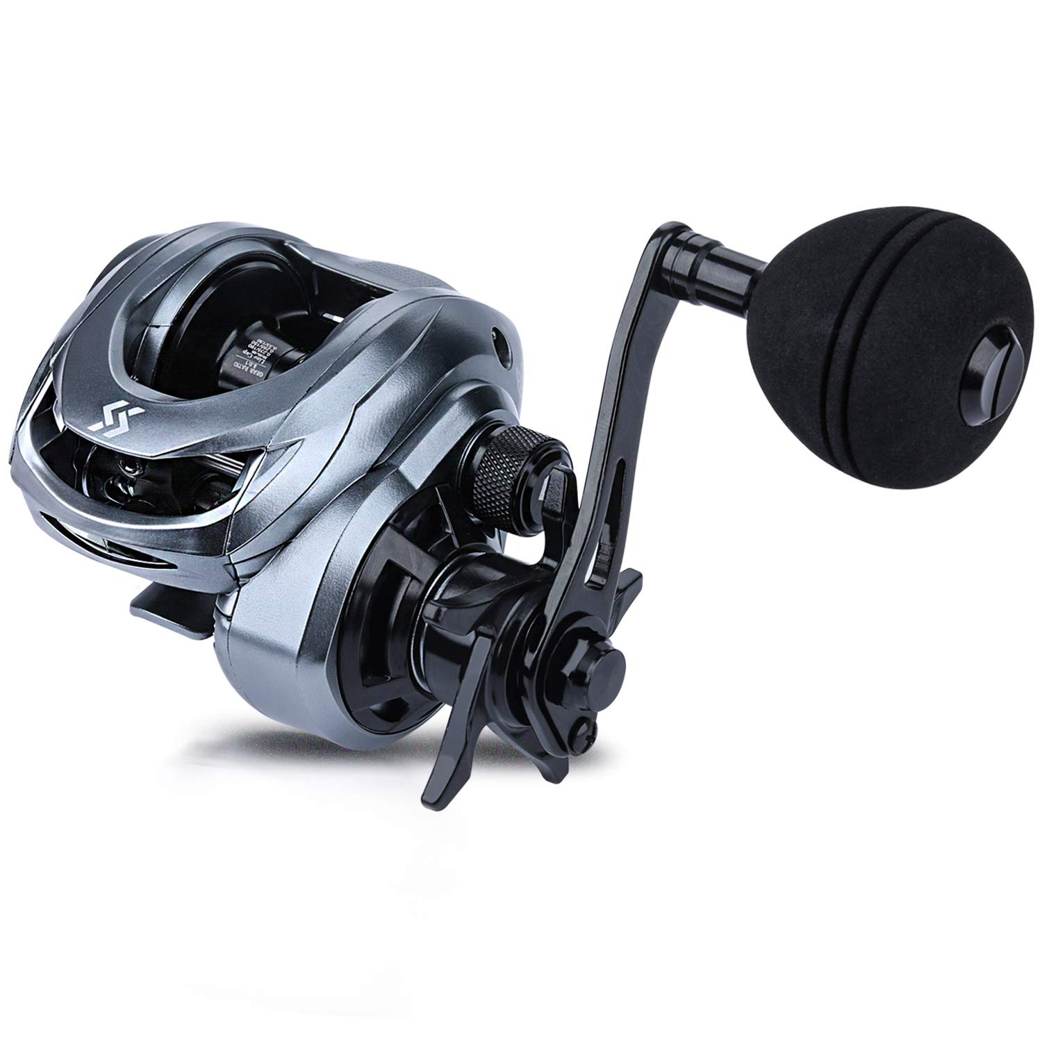 Sougayilang Baitcasting Fishing Reel High Speed Baitcaster with 9+1 ...