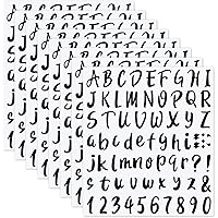 Amazon.com: 576 Pieces 8 Sheets Letters Stickers Self Adhesive Vinyl ...