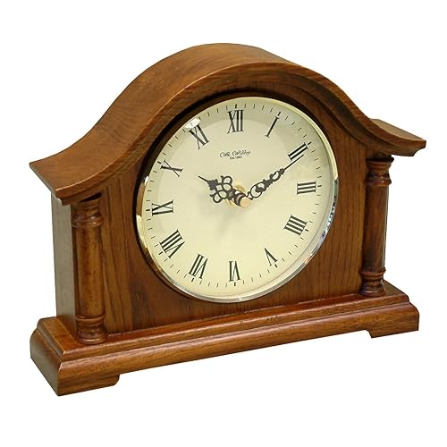 Seiko Wooden Pendulum Mantle Mantel Quartz Battery Clock with ...