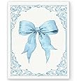Amazon.com: BESERH Blue Preppy Bow Wall Art Signs 8xl0inch,Preppy Decor ...