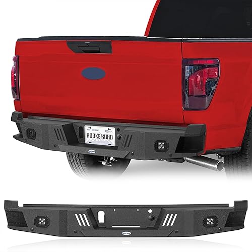 Hooke Road Guardian 21-25 F150 Rear Bumper for 2021 2022 2023 2024 2025 ...