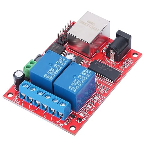 Ethernet Controller Module Tcpudp Controller Module With 2 Way Relay