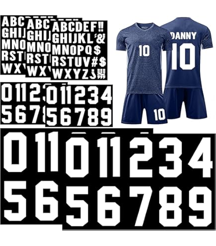 3 Football Jersey Font